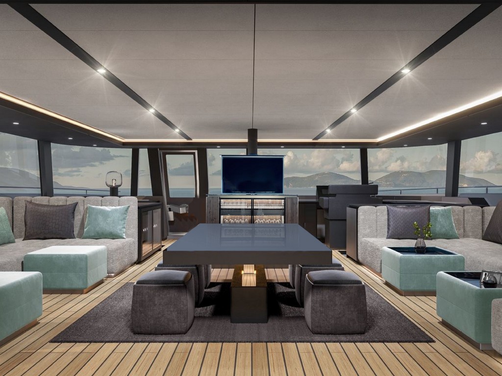 Catamaran Sunreef 80 Shades of Grey 4 Cabins - AM Charter